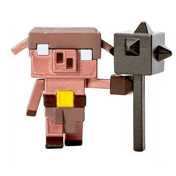 Minecraft | Toys | Minecraft Piglin Brute Figure Legends Piglin Mace ...
